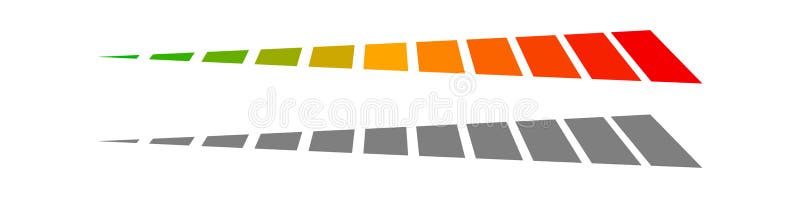 Level, Progress Bar, Indicator. Low-high Progression, Guage, Meter and ...