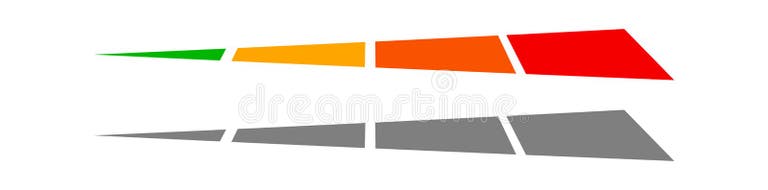 Level, Progress Bar, Indicator. Low-high Progression, Guage, Meter and ...