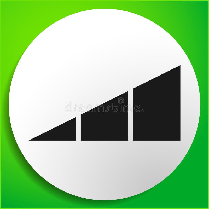 LEvel, Progress Indicator Icon. Meter, Gauge, Yardstick Symbol Stock ...