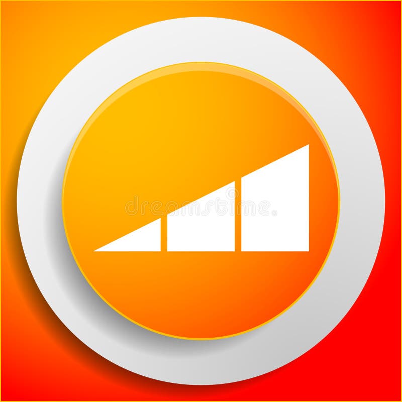 LEvel, Progress Indicator Icon. Meter, Gauge, Yardstick Symbol Stock ...