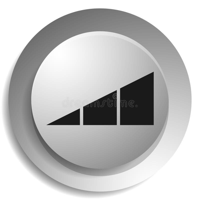 LEvel, Progress Indicator Icon. Meter, Gauge, Yardstick Symbol Stock ...