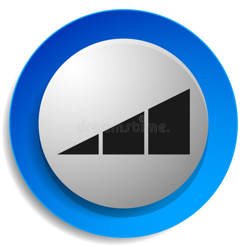 LEvel, Progress Indicator Icon. Meter, Gauge, Yardstick Symbol Stock ...