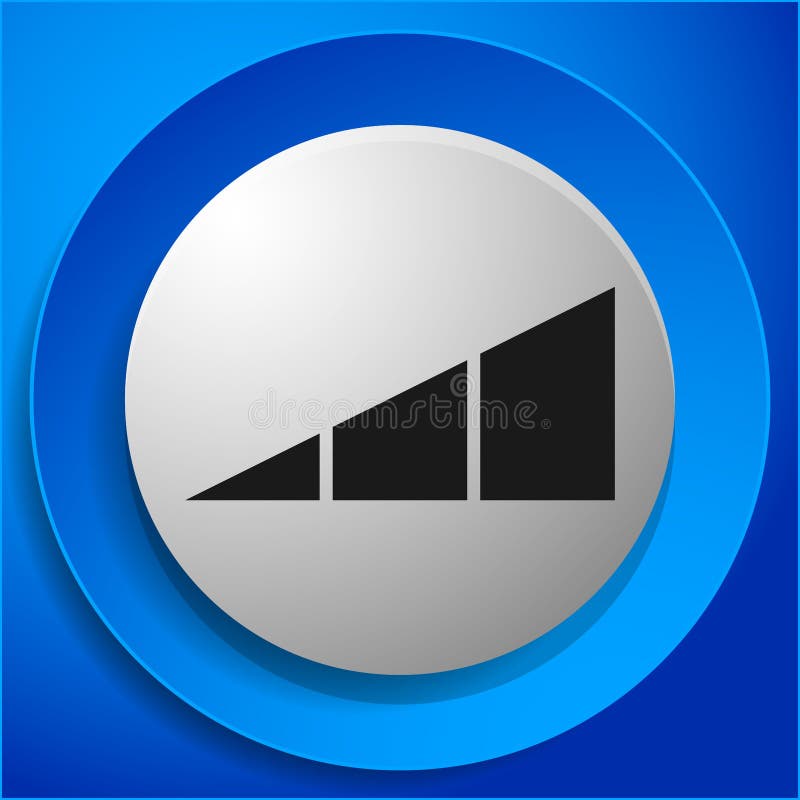 LEvel, Progress Indicator Icon. Meter, Gauge, Yardstick Symbol Stock ...