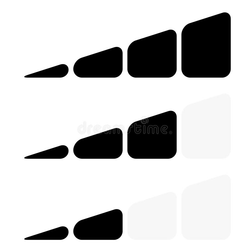 LEvel, Progress Indicator Icon. Meter, Gauge, Yardstick Symbol Stock ...