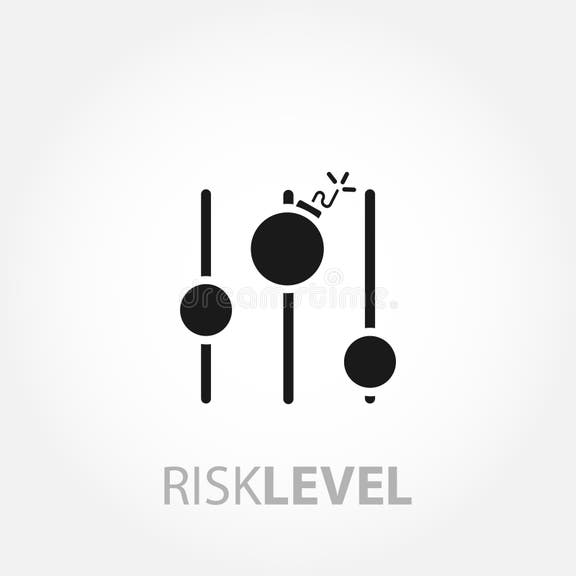 Level of Risk Icon. Simple Element Illustration Stock Vector ...