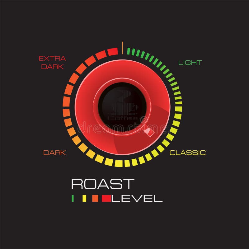 Level scale coffee stock vector. Illustration of macchiato - 29598422