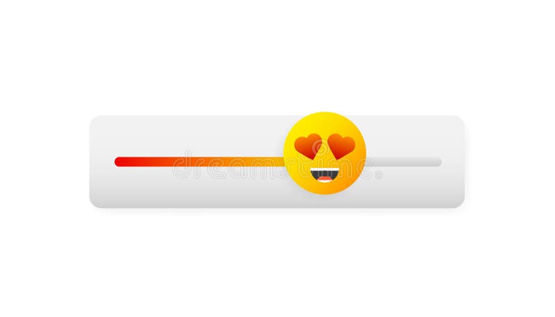 Level Slider in Flat Style on White Background. Flat Vector. Arrow Icon ...