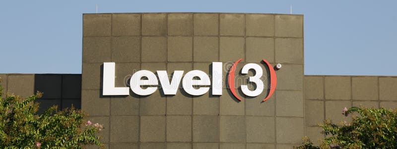 Level 3 Communications Company Logo Editorial Stock Image - Image of ...
