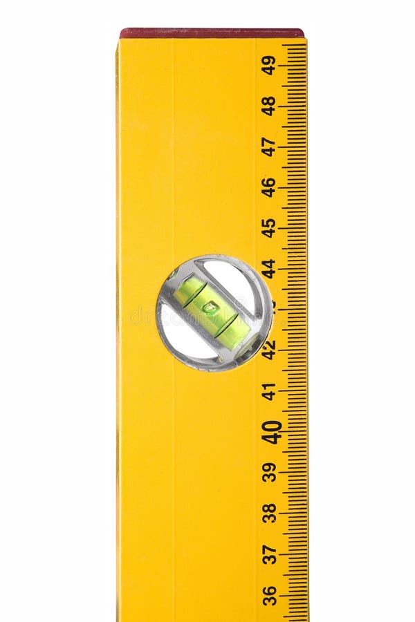Spirit level on white stock photo. Image of concepts - 107686806
