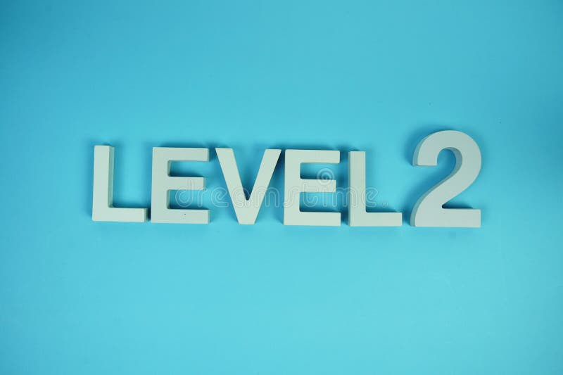 Level 2 Two Alphabet Letters Blue Background Stock Photos - Free ...