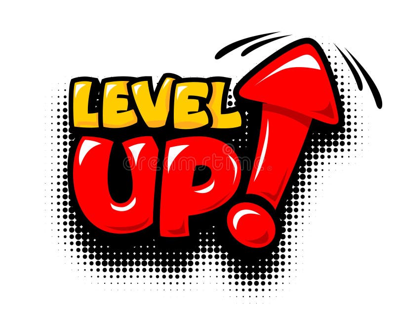 Vector Level Up Message Stock Illustrations – 271 Vector Level Up ...