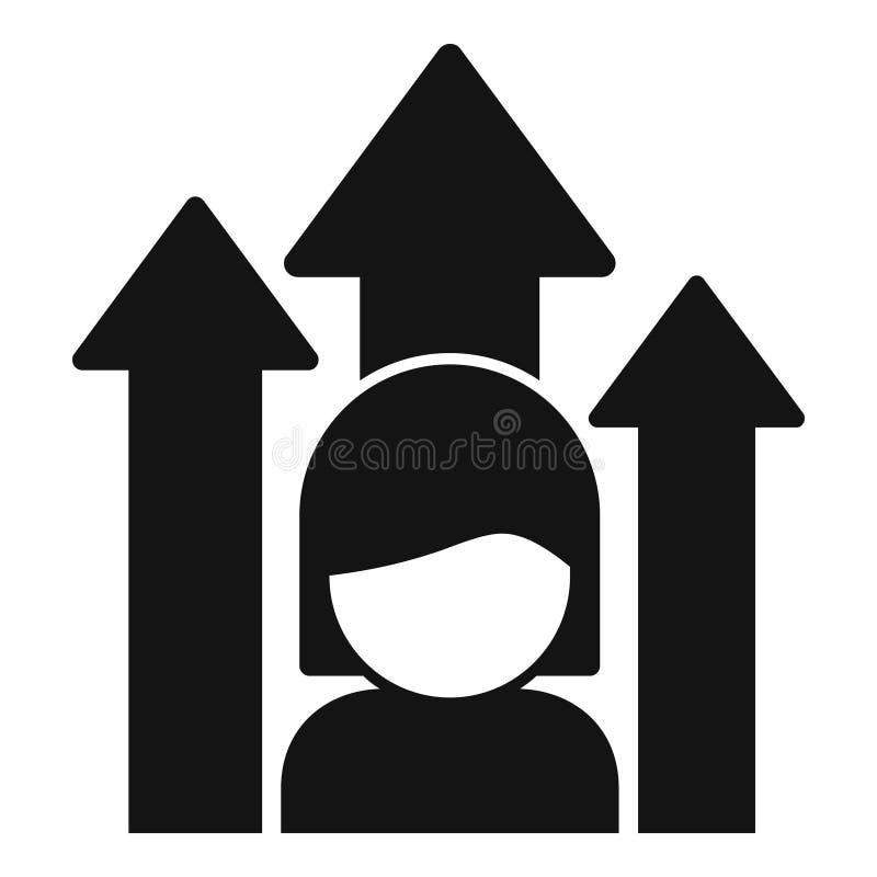 Level Up Coping Skills Icon Simple Vector. Health Breath Stock Vector ...