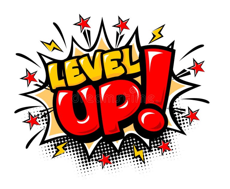Vector Level Up Message Stock Illustrations – 271 Vector Level Up ...