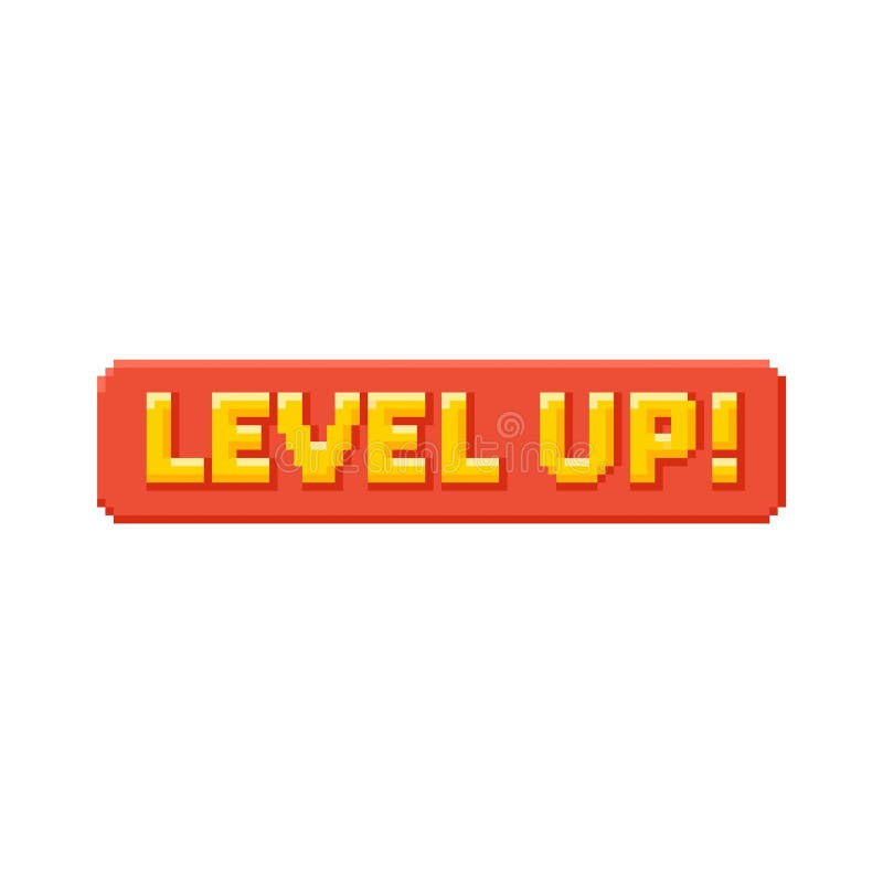 Vector Level Up Message Stock Illustrations – 427 Vector Level Up ...