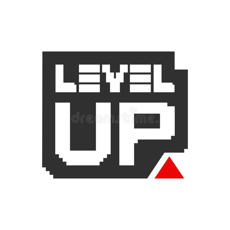 Level up symbol stock vector. Illustration of congrats - 358594452