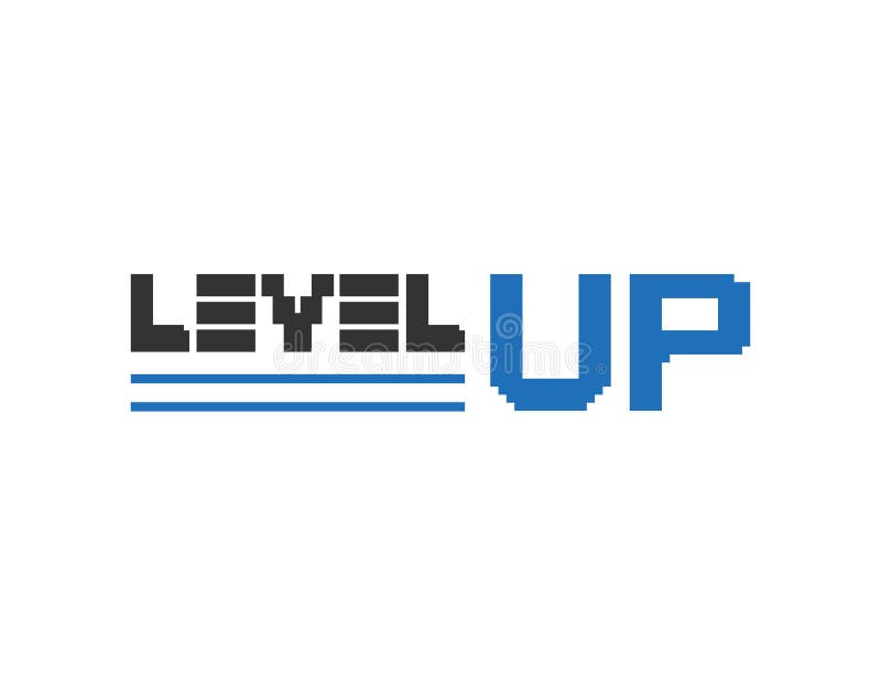 Level up symbol stock illustration. Illustration of entertainment ...