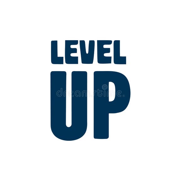 Level up symbol stock vector. Illustration of level - 364438894