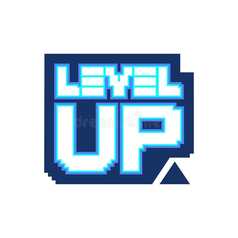 Level up symbol stock vector. Illustration of sign, modern - 364438979