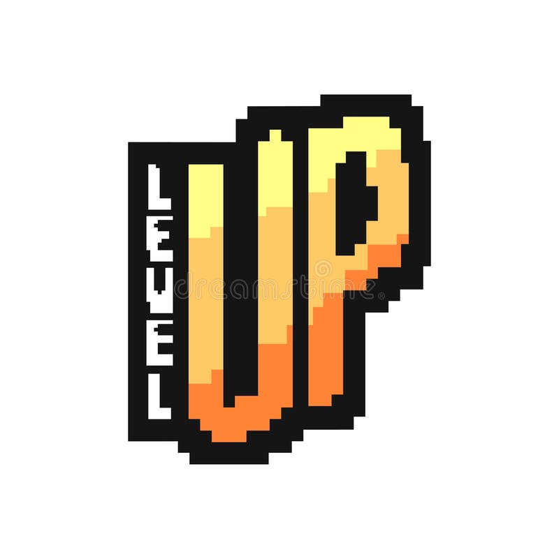 Level up symbol stock vector. Illustration of glowing - 364439537