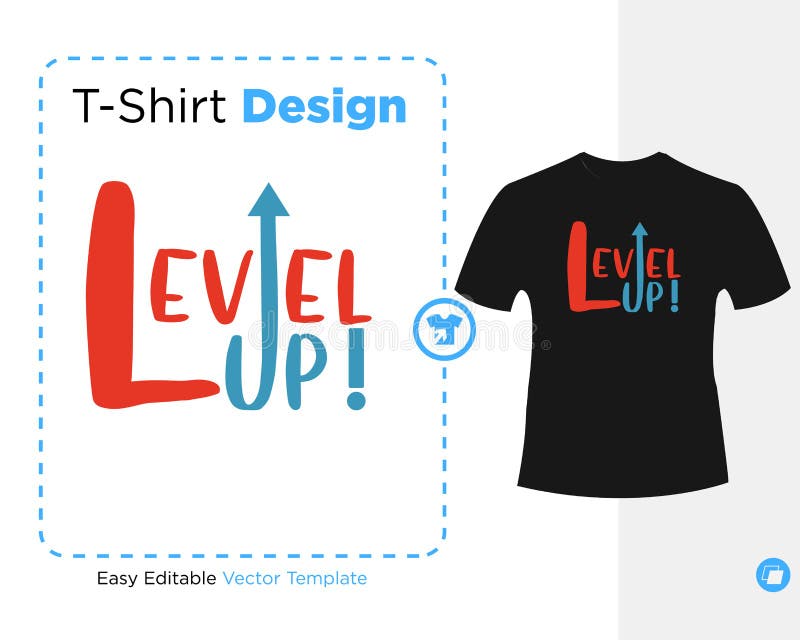 Level Up Typography - Vector Design Illustration, it Can Use for Label ...