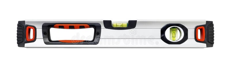 Level on white background stock photo. Image of carpenter - 52463708