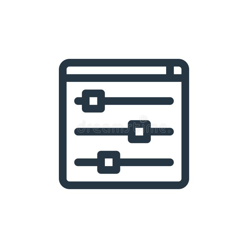 Levels Icon Vector from Graphic Design Concept. Thin Line Illustration ...