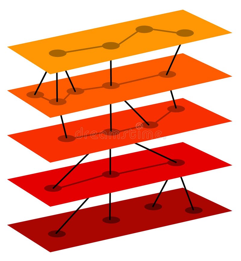 Levels stock illustration. Illustration of connections - 35158024