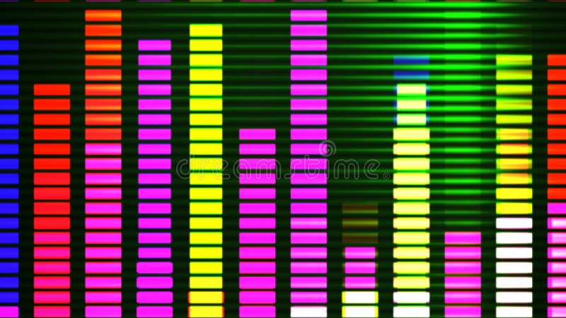 Levels Vu Audio Led Level Meter Stock Illustration - Illustration of ...