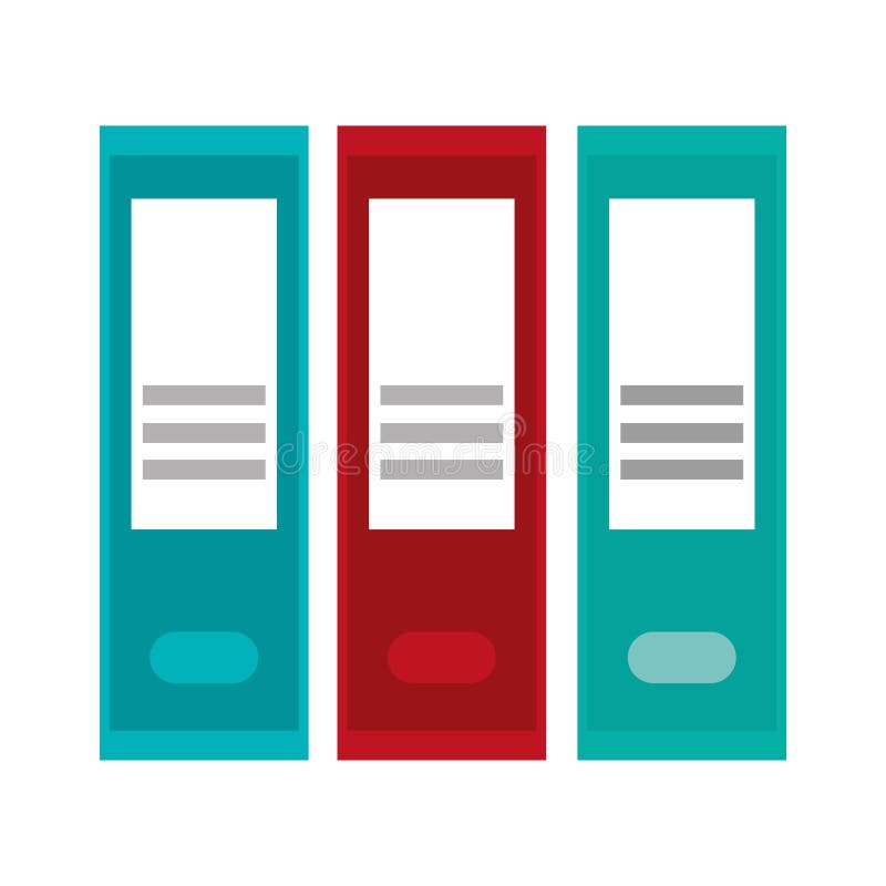 Lever Arch Folder , Illustration Stock Illustration - Illustration of ...