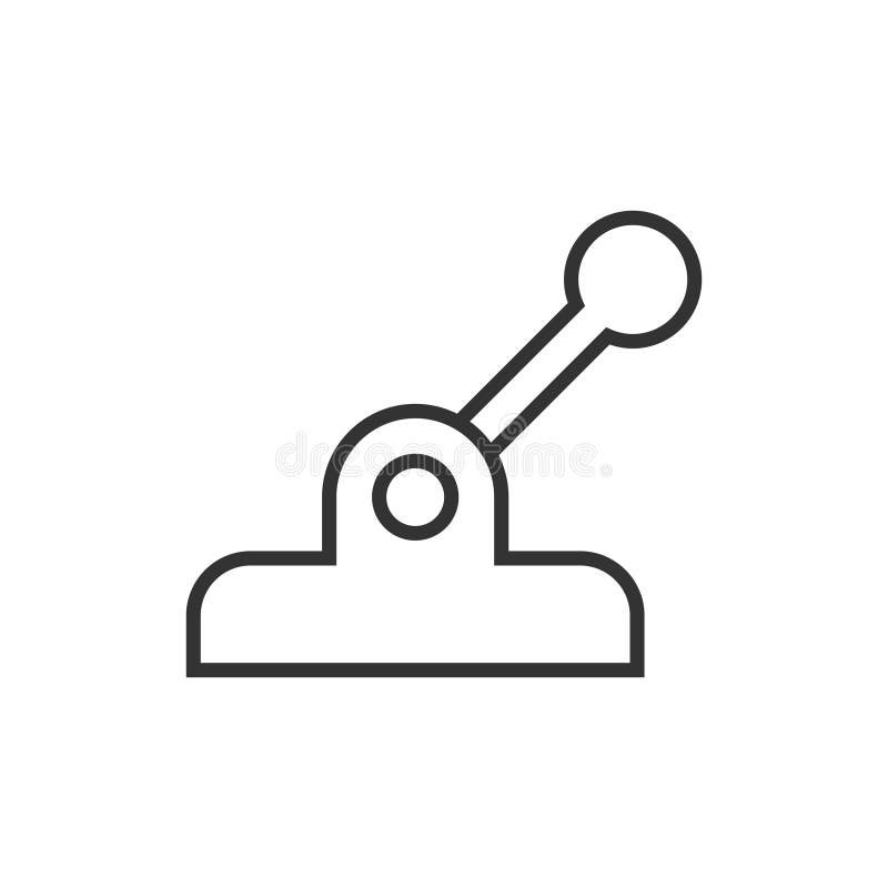 Lever Icon - Control Switch Icon Stock Illustration - Illustration of ...