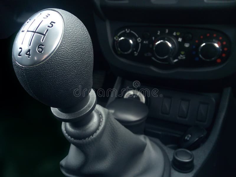 Lever Manual Six-speed Gearbox Stock Image - Image of lifestyle ...