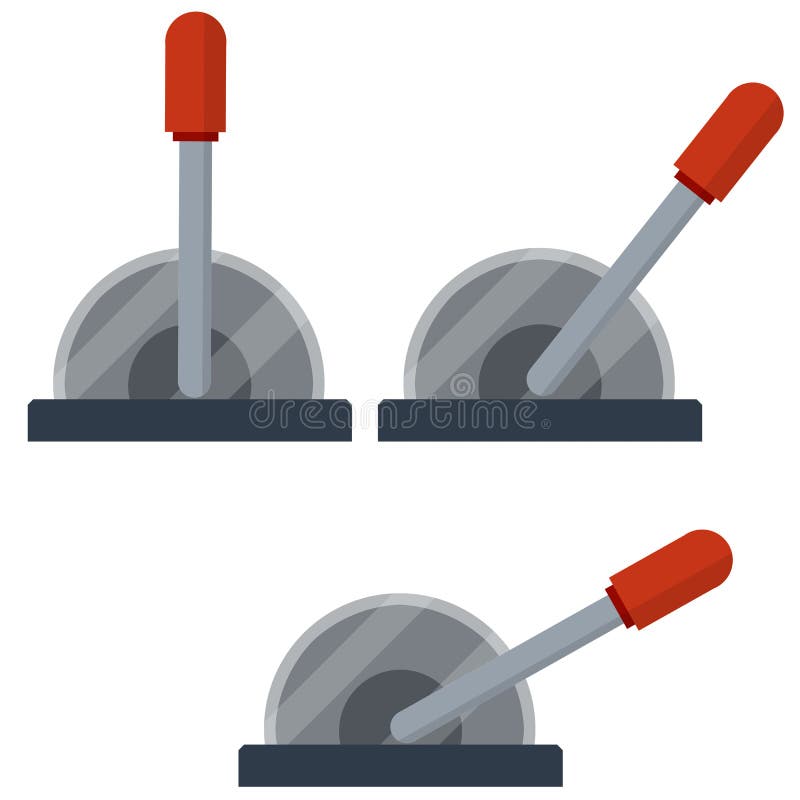 Lever control vector icon. stock vector. Illustration of technology ... Lever control vector icon. stock vector. Illustration of technology ...