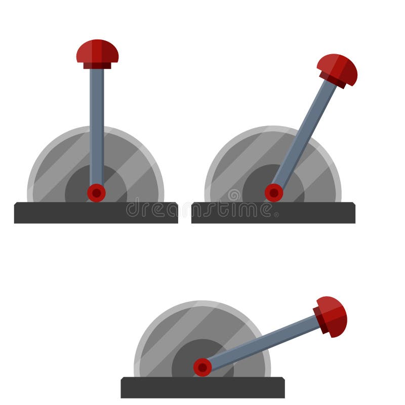 Lever To Increase the Speed of the Mechanism. the Control of the Car ...