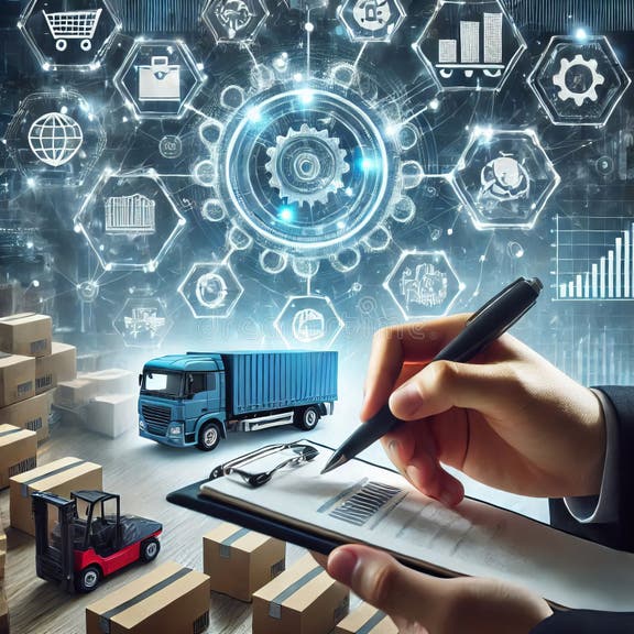 Leverage Data Analytics and Automation for Demand Forecasting a Stock Illustration ...