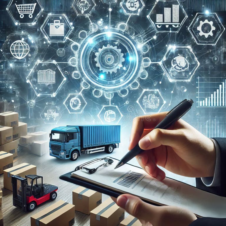 Leverage Data Analytics and Automation for Demand Forecasting a Stock Illustration ...