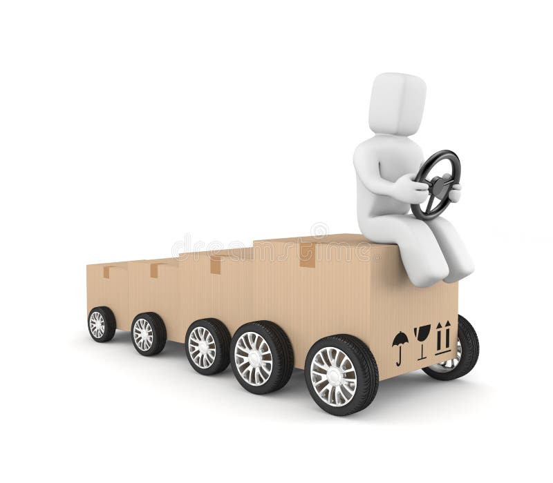 Leverans stock illustrationer. Illustration av elektroniskt - 31330384