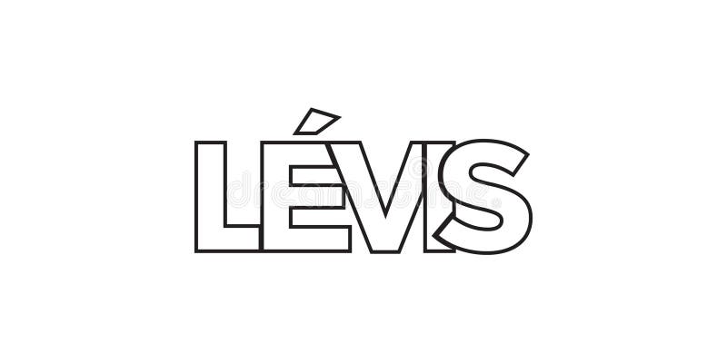 Levis in the Canada Emblem. the Design Features a Geometric Style ...