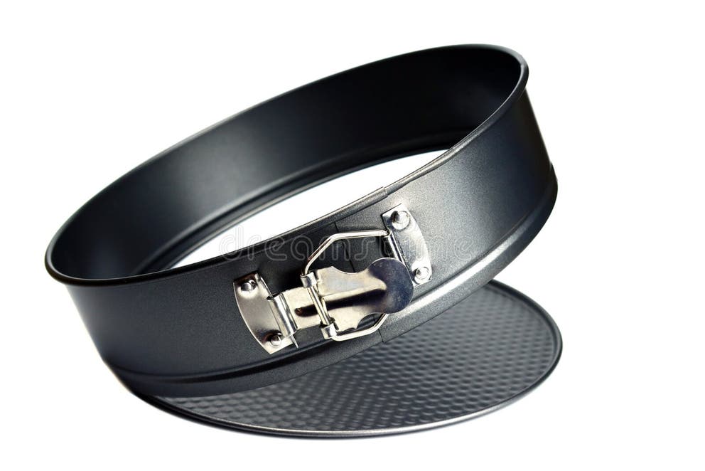 Levitating Baking Dish for Baking in the Oven Isolated on White Stock ...