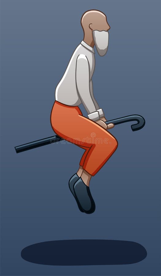 Levitating Man Stock Illustrations – 525 Levitating Man Stock ...