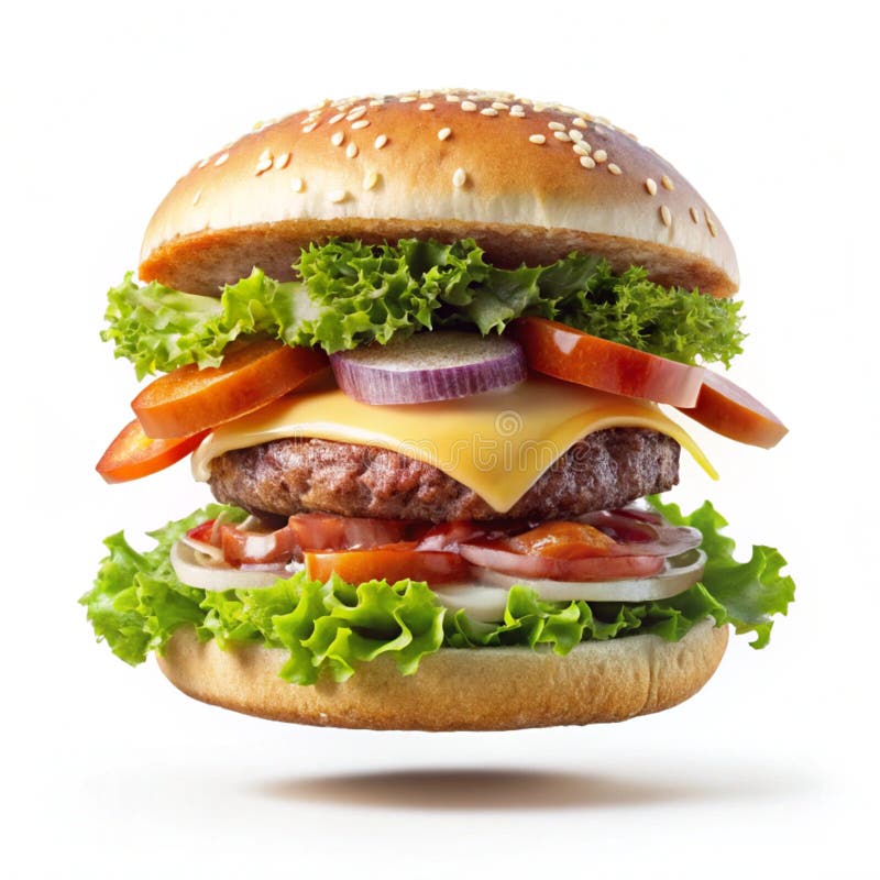 Levitating Glowing Burger Stock Illustrations – 12 Levitating Glowing ...