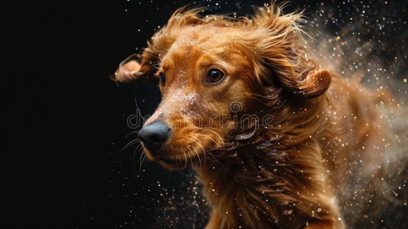 Levitating Metallic Dog Captured in Highspeed Studio with Mesmerizing ...