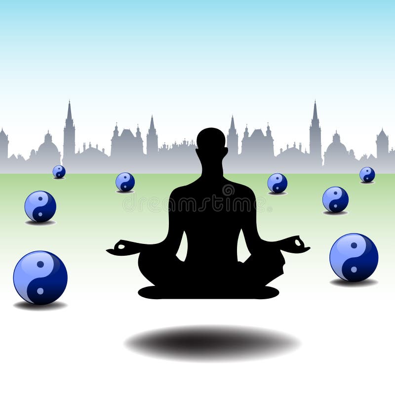 Levitating Man Stock Illustrations – 704 Levitating Man Stock ...