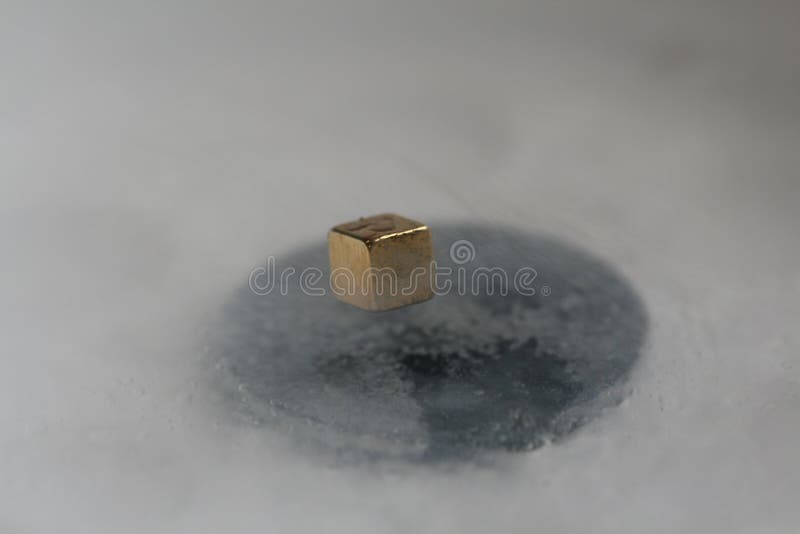 Levitation stock image. Image of magnetism, superconductor - 48166871
