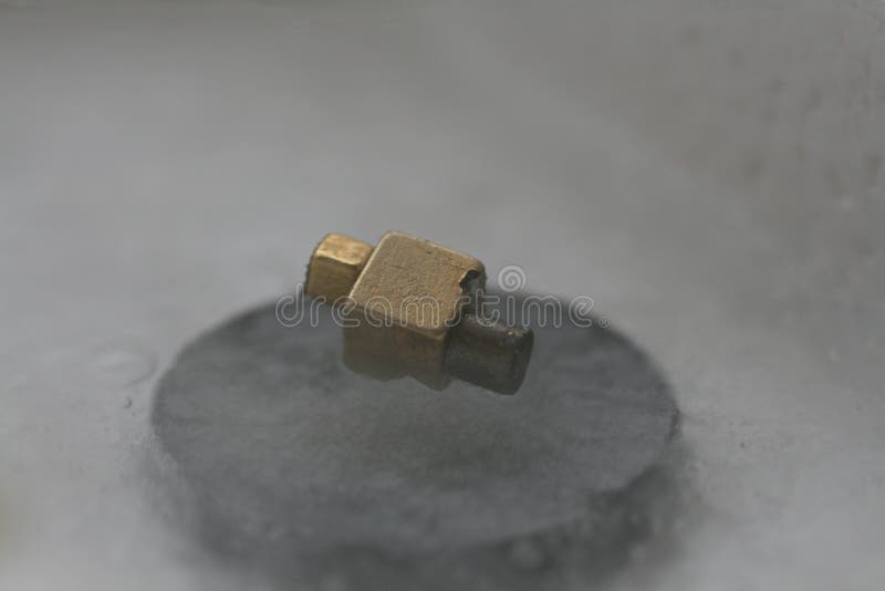 Levitation stock image. Image of magnet, levitating, magnetism - 48166949