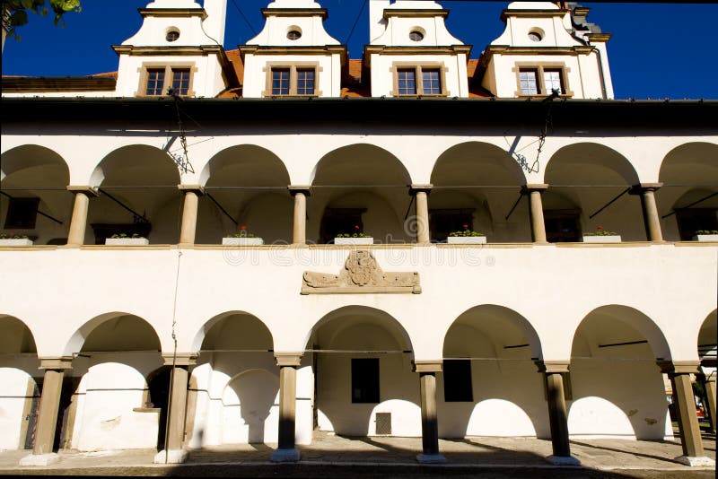 Levoca, Slovakia stock photo. Image of museums, unesco - 15506656