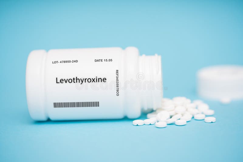 Levothyroxine stock photo. Image of medical, bottle - 280400794