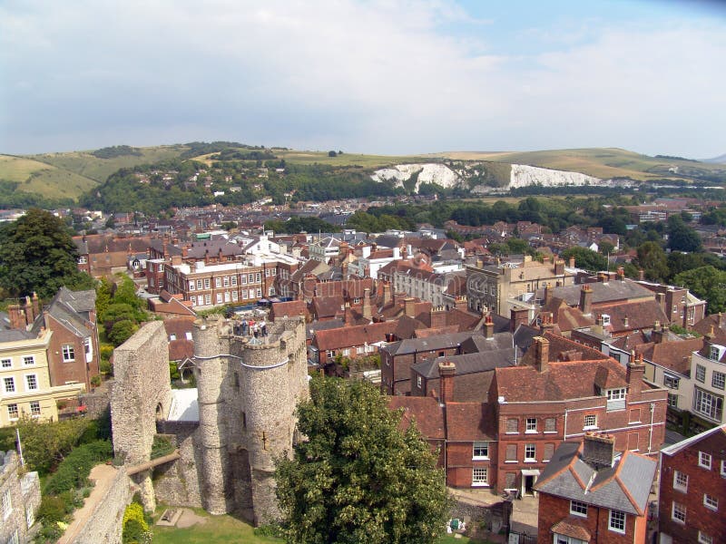 Lewes castle, Brighton stock photo. Image of structure - 32743158