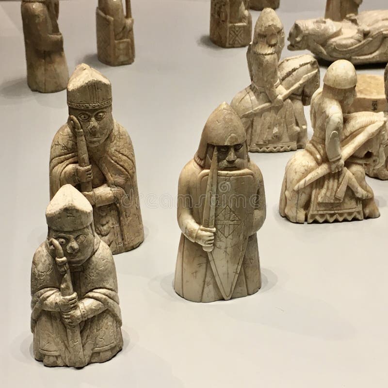 British Museum Medieval Chess Editorial Photography - Image of london ...