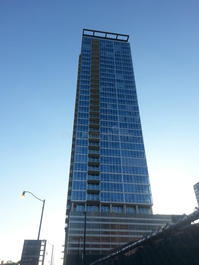 The Lex in Chicago stock image. Image of building, powerful - 75489549