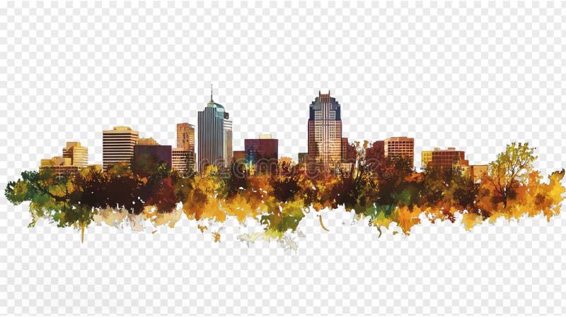 Lexington city skyline stock image. Illustration of tower - 341522893